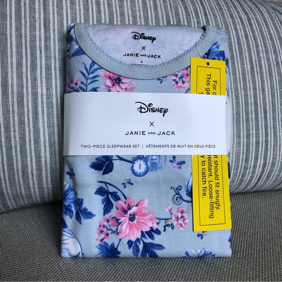 Janie and Jack | Pajamas | Janie And Jack Cinderella Floral Goodnight ...